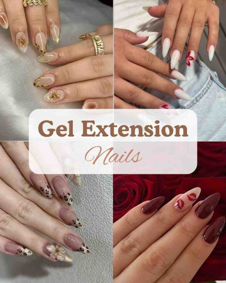 25+ elegant and modern gel extension nails designs - Shiny Styles
